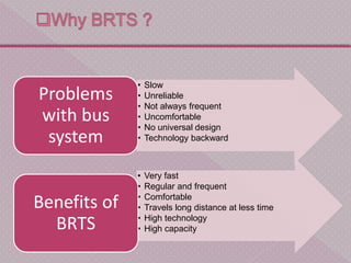 BRTS - Ahmadabad (Janmarg) | PPTX