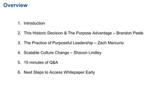 5 Prove Steps to Activate a Purpose-Led Organization | PPT