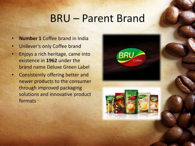 Bru brand extention | PPTX
