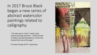 Bruce Black's Beautiful Abstract Art | PPT