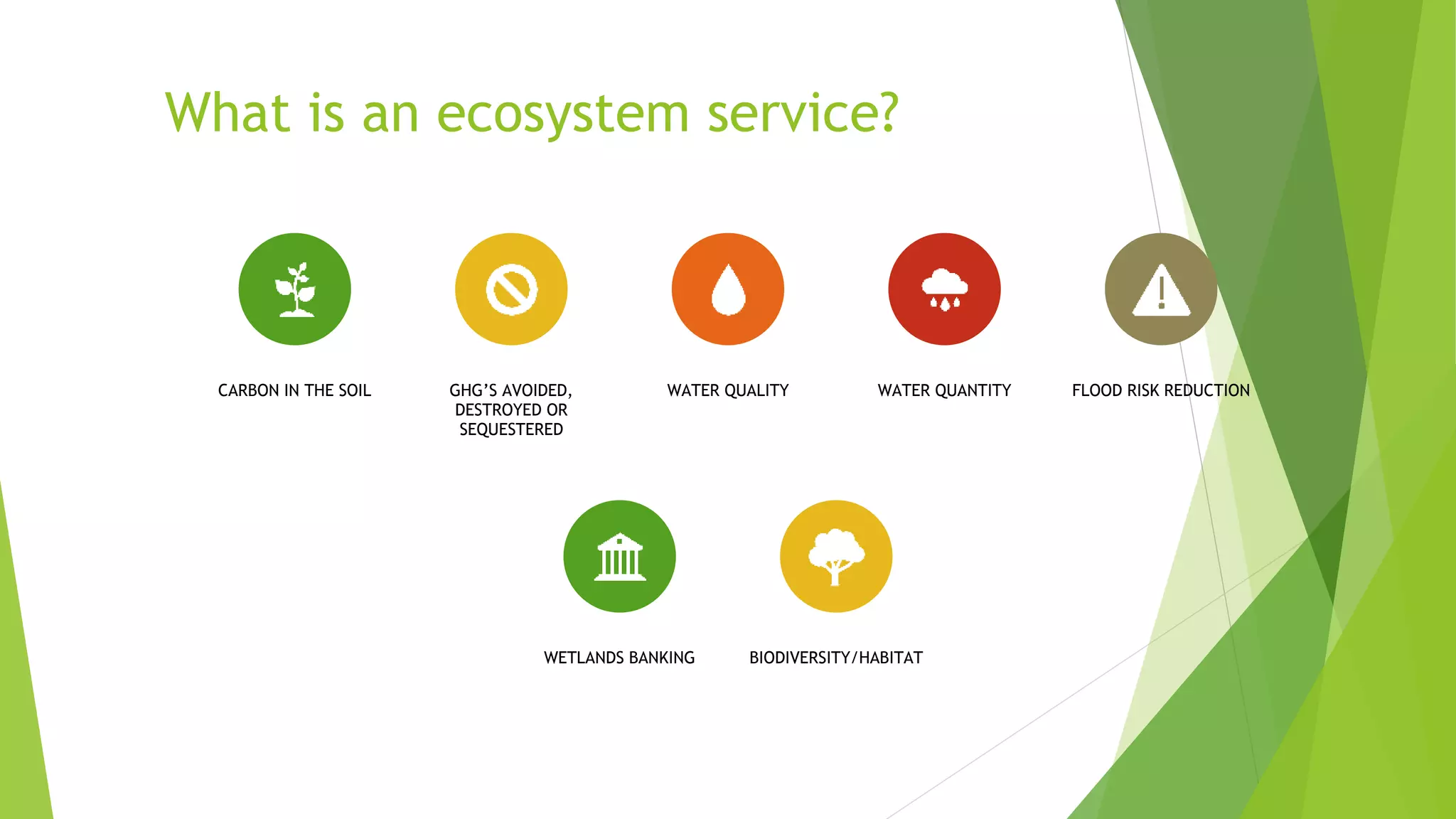 Ecosystem Services Markets | PPTX