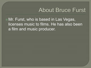 Bruce Furst and Harvard University Parent Fund Raising | PPTX