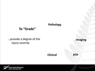 Bruce Hamilton - Classification and Grading of Muscle Injuries | PPT