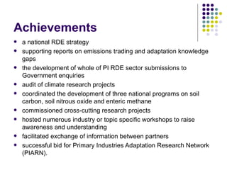 National Primary Industries Research, Development and Extension ...