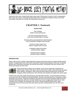 Bruce lee fighting method (ind) | PDF