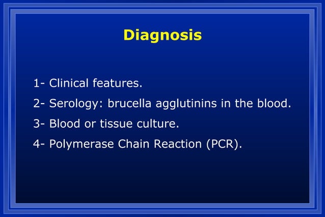 Brucella and brucellosis | PPT | Infectious Diseases | Diseases and ...