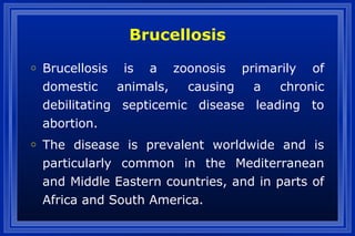 Brucella and brucellosis | PPT