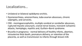 Brucellosis.pptx | Digestive Disorders | Diseases and Conditions