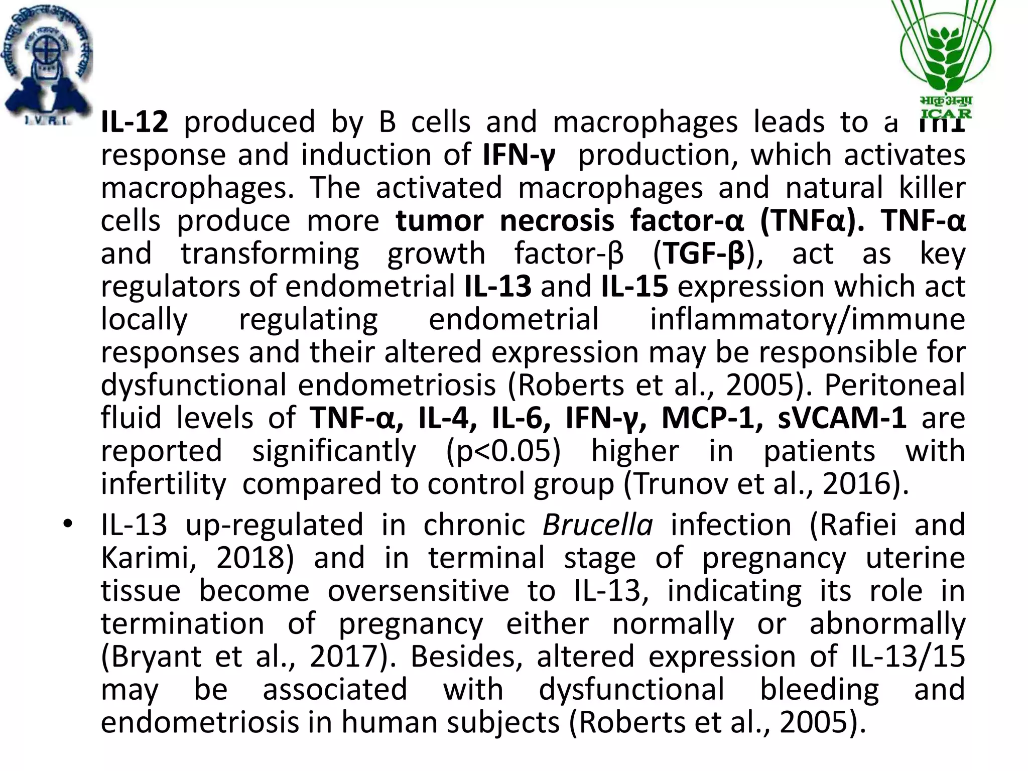 Brucellosis a negative modulator of reproduction | PPT