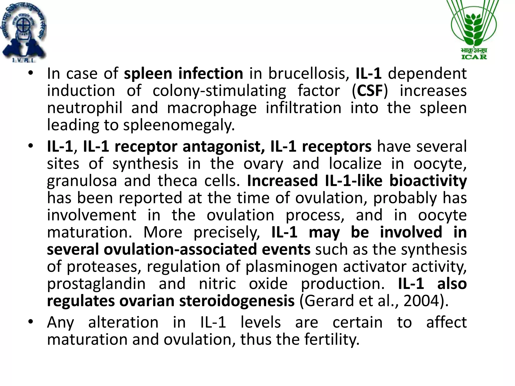 Brucellosis a negative modulator of reproduction | PPT