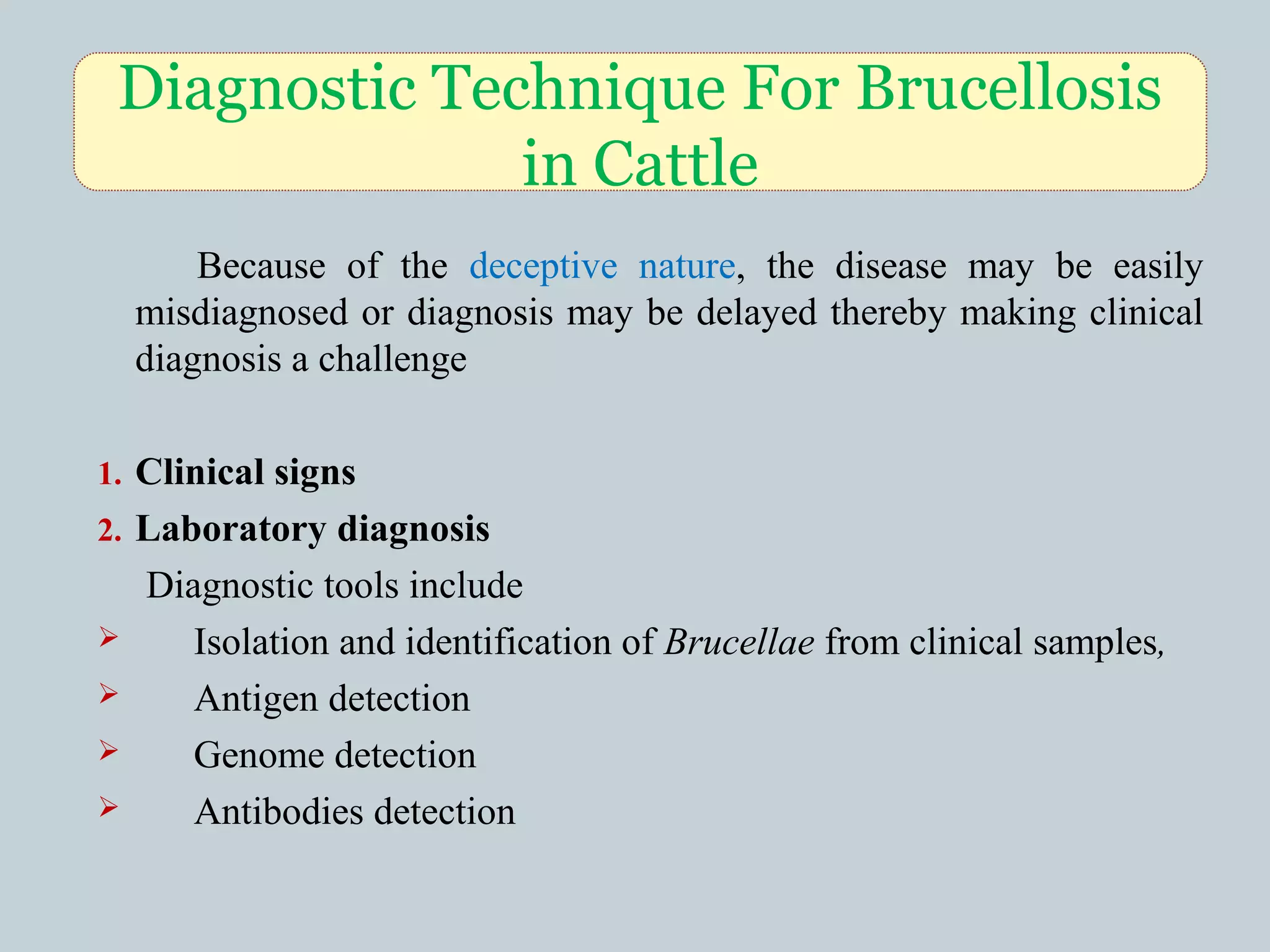Brucellosis | PPT
