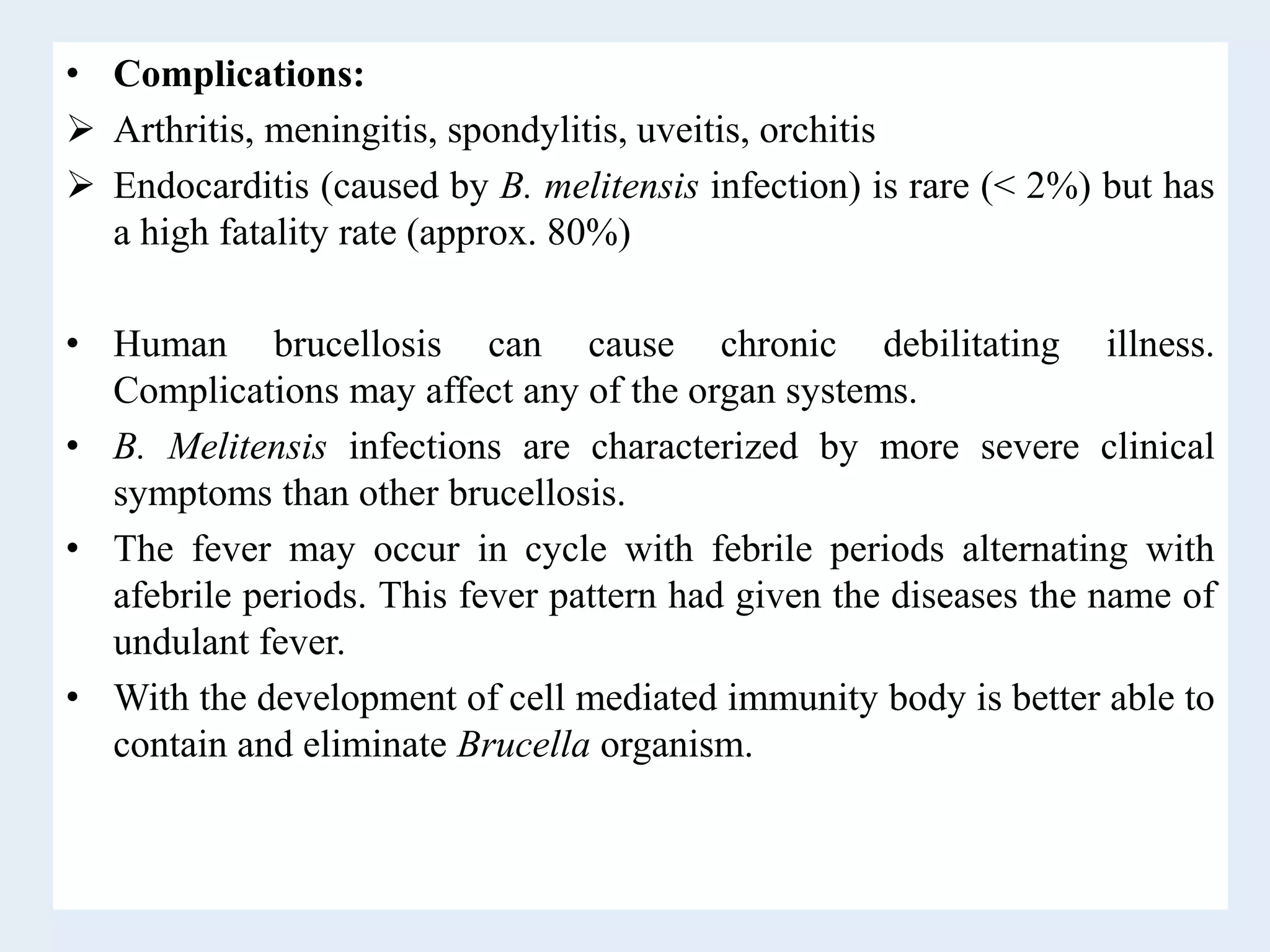 Brucellosis ppt | PPTX