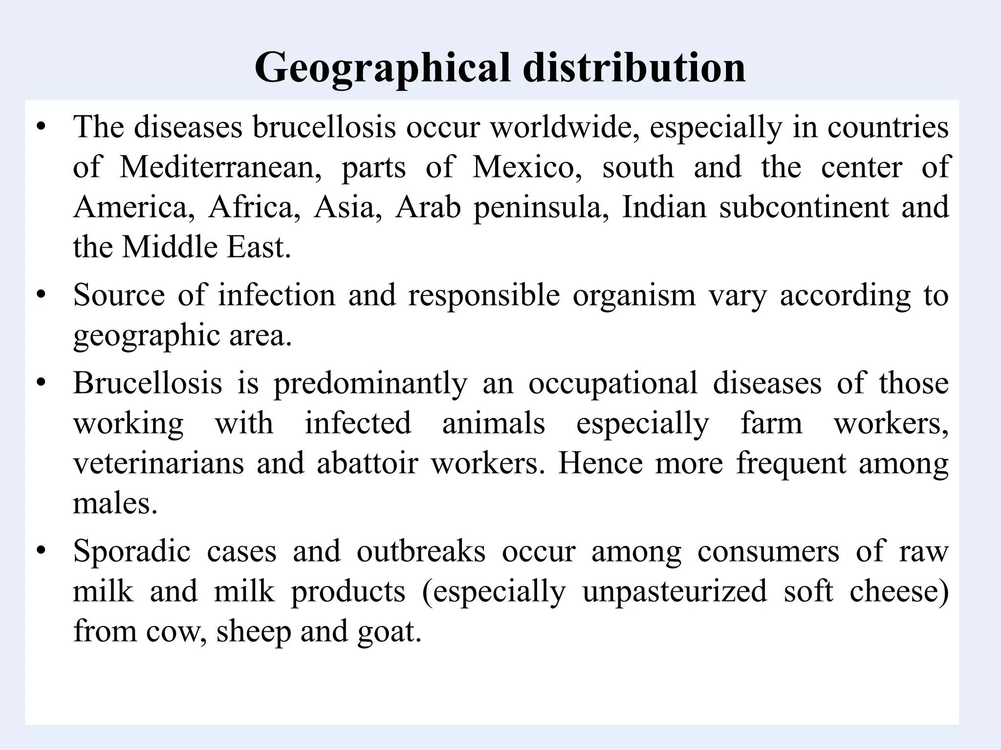 Brucellosis ppt | PPTX
