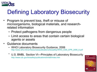 Laboratory biosafety and biosecurity issues related to Brucella research and diagnostics | PPT