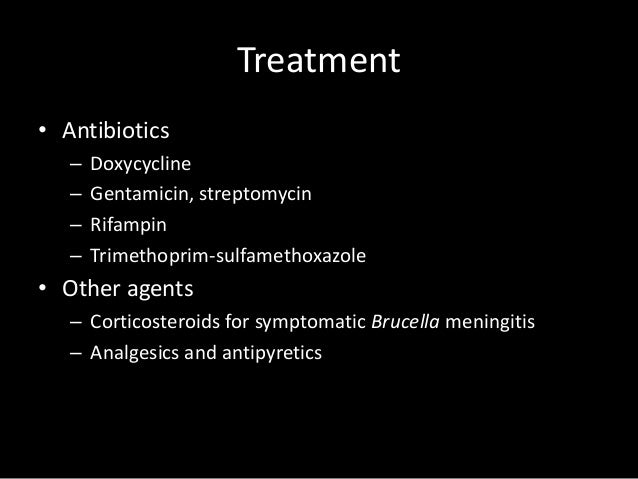 Brucellosis, Public health (Signs and Symptoms)