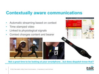 Introducing unified critical communications | PPT