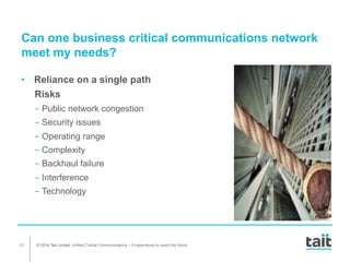 Introducing unified critical communications | PPT