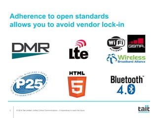 Introducing unified critical communications | PPT
