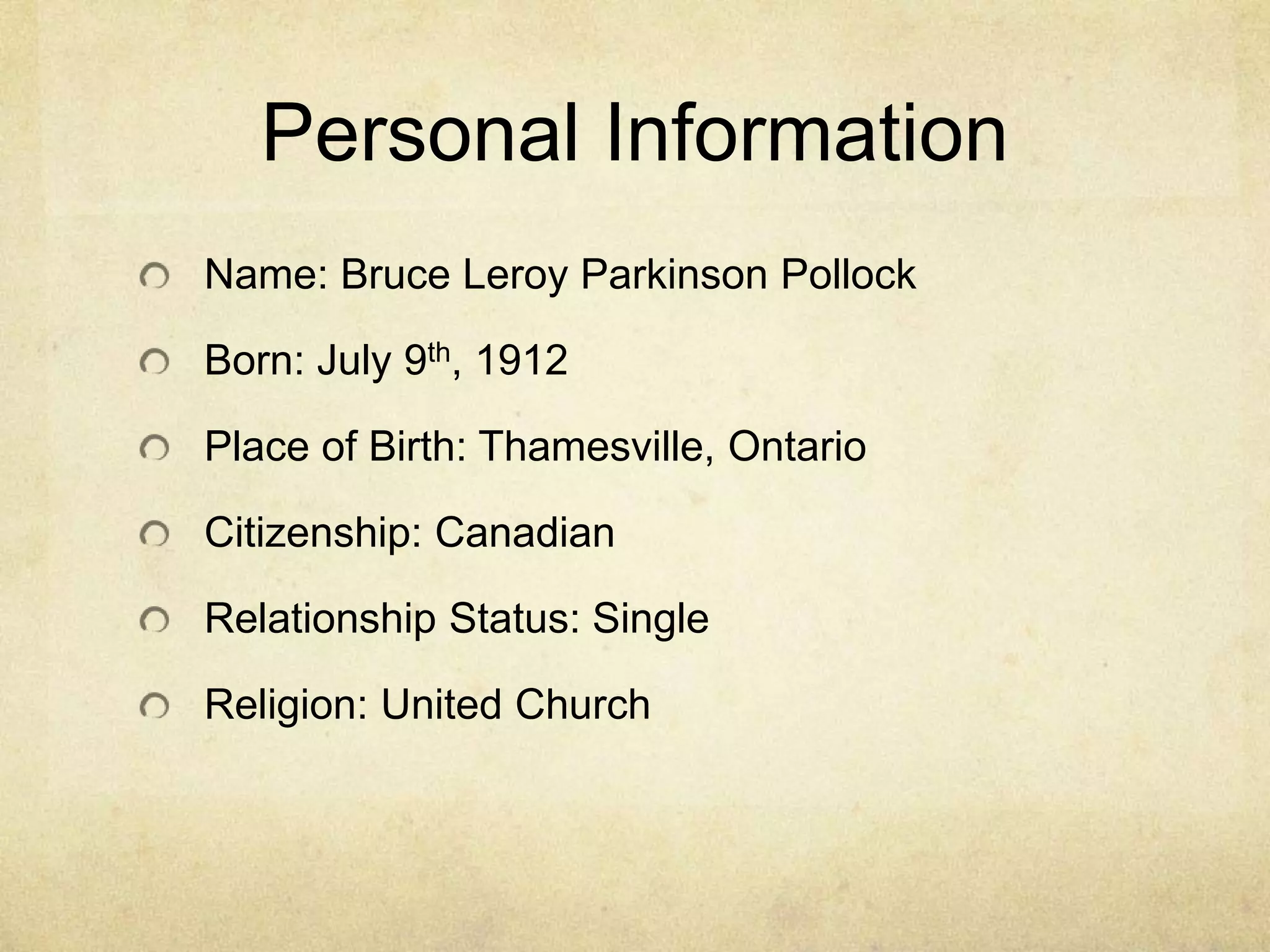 Bruce Pollock | PPTX