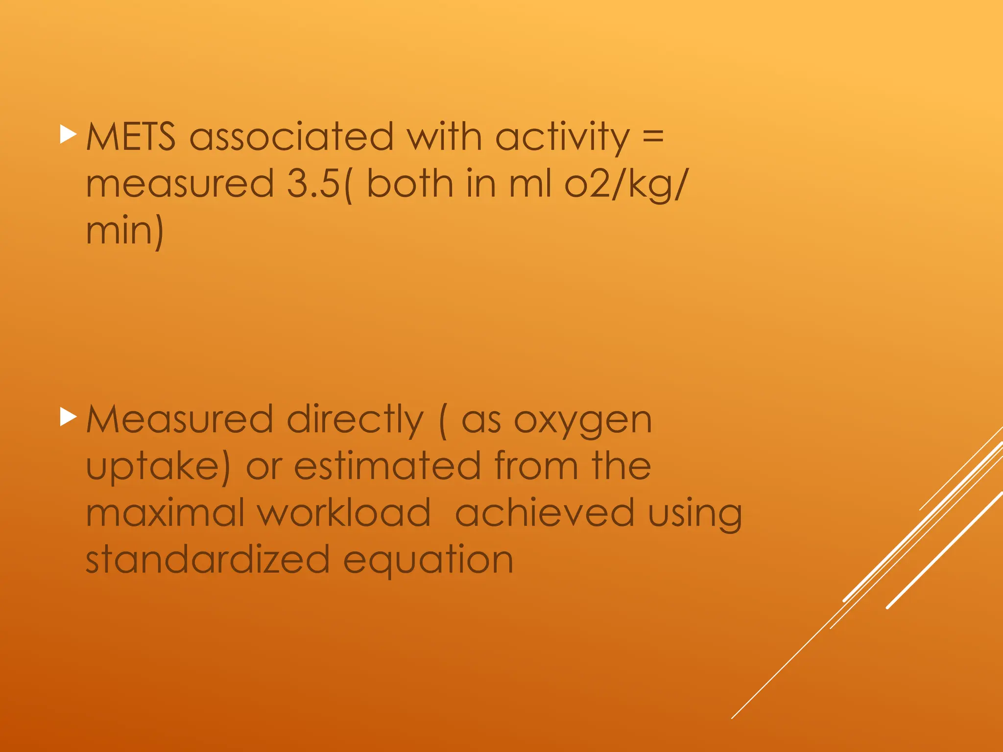 BRUCE PROTOCOL: MEASURE OF FUNCTIONAL CAPACITY OF THE INDIVIDUAL | PPT