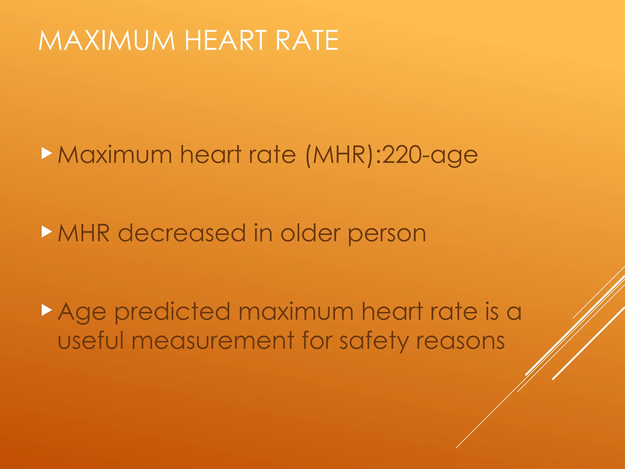 BRUCE PROTOCOL: MEASURE OF FUNCTIONAL CAPACITY OF THE INDIVIDUAL | PPT
