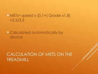BRUCE PROTOCOL: MEASURE OF FUNCTIONAL CAPACITY OF THE INDIVIDUAL | PPTX