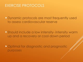 BRUCE PROTOCOL: MEASURE OF FUNCTIONAL CAPACITY OF THE INDIVIDUAL | PPTX