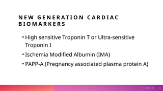 Cardiac Biomarker useful in mbbs biochemistry | PPT