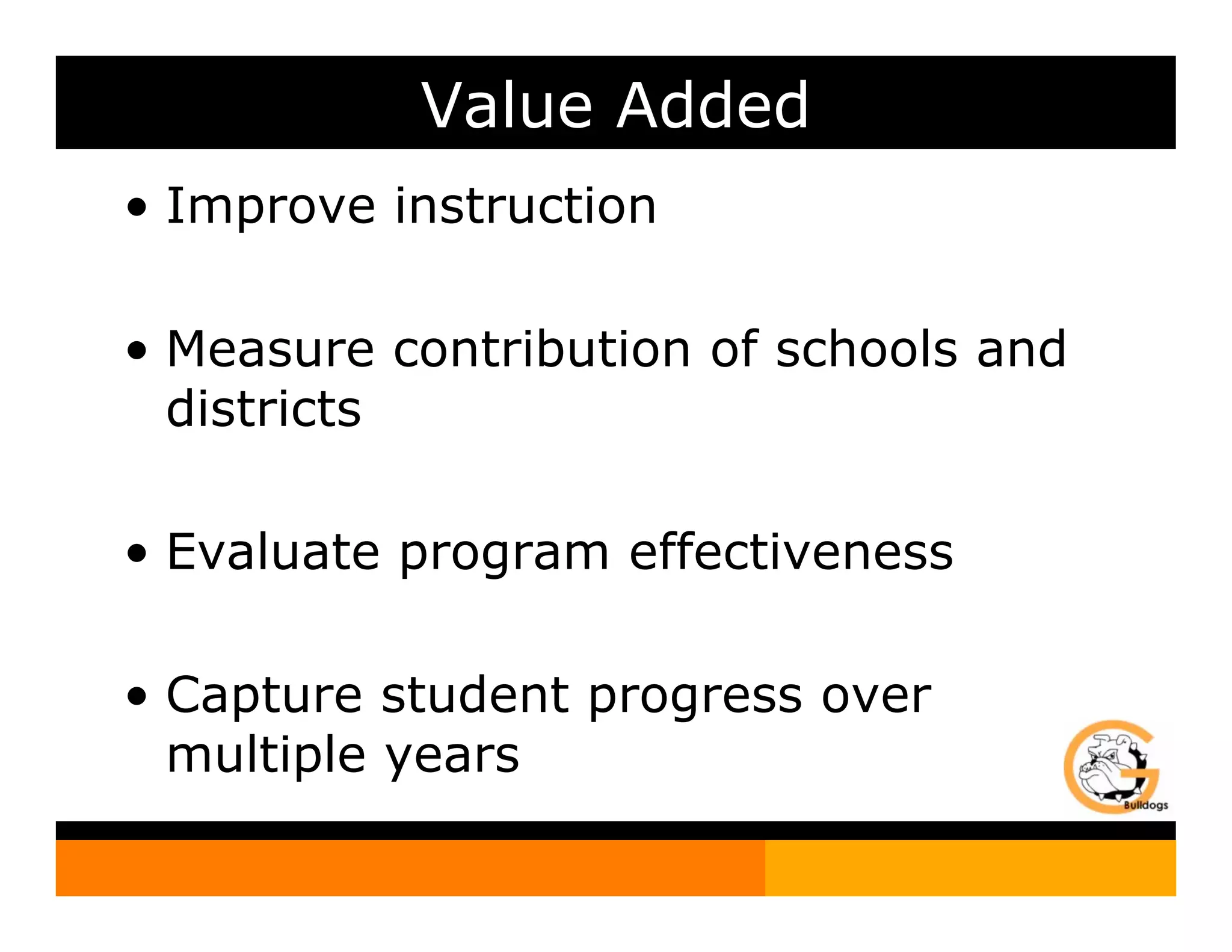Value-Added Continuum Growth Charts | PDF