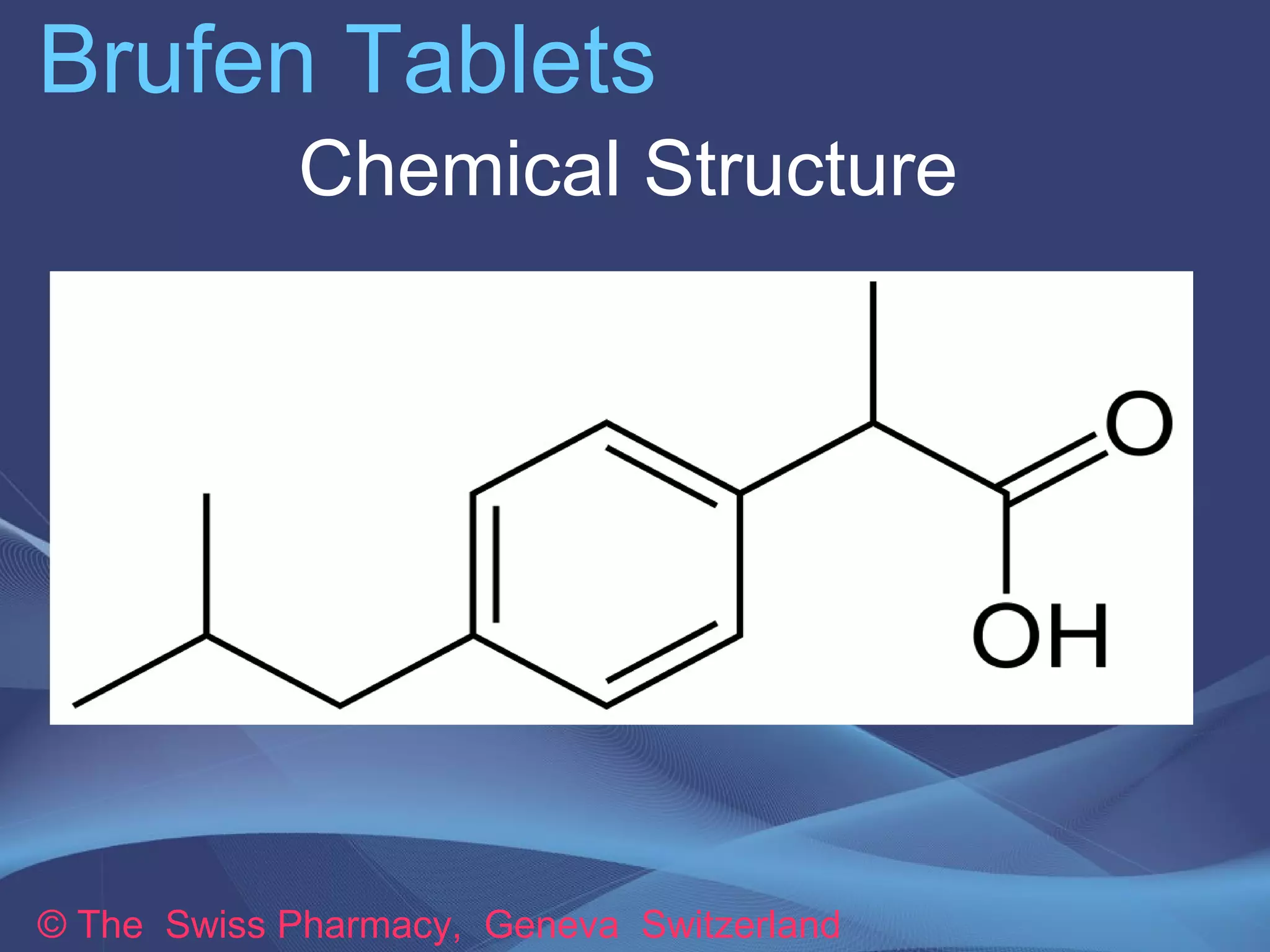 Brufen Tablets for Treatment of Arthritis, Dysmenorrhoea, and Pyrexia | ODP