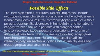 Brufen Tablets by Abbott India (Generic Ibuprofen Tablets) | PPT