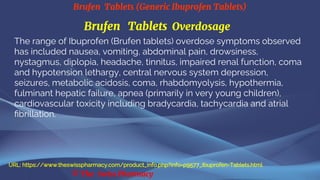 Brufen Tablets by Abbott India (Generic Ibuprofen Tablets) | PDF