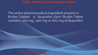 Brufen Tablets by Abbott India (Generic Ibuprofen Tablets) | PDF