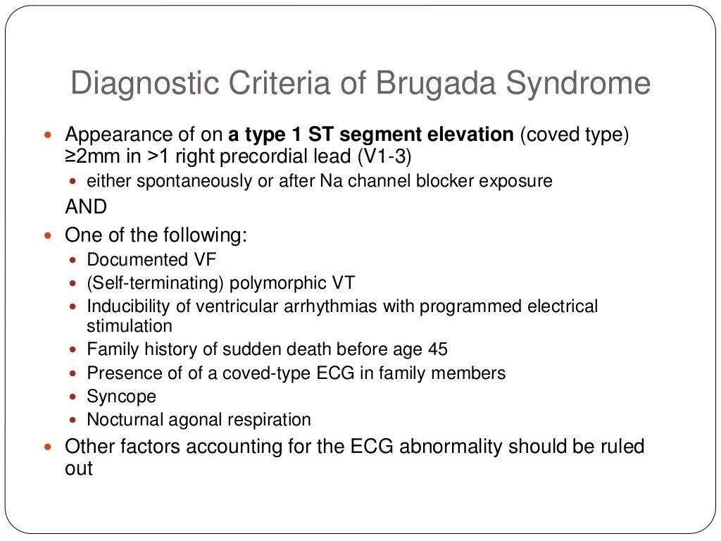 Brugada Syndrome by Abhishek Rathore MD DM