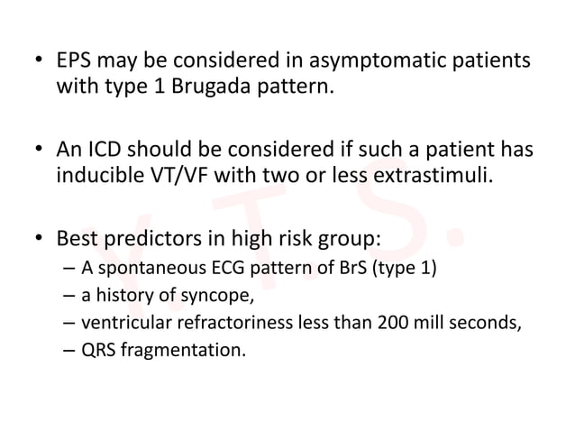 Brugada syndrome | PPT