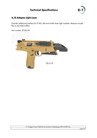 Brugger thomet-smg mp9-tp9 技术规范手册l | PDF