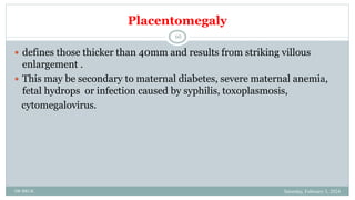 BRUK PLACENTA development AND Amniotic fluid metabolism.ppt