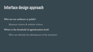 Interfacing literary genesis | PPT