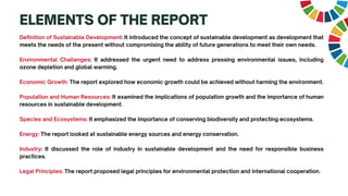 Brundtland Commission Report | PDF