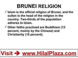 Brunei | PPT | Islam | Religion & Spirituality