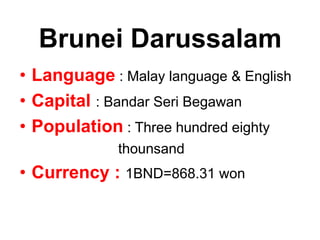 Brunei darussalam | PPTX