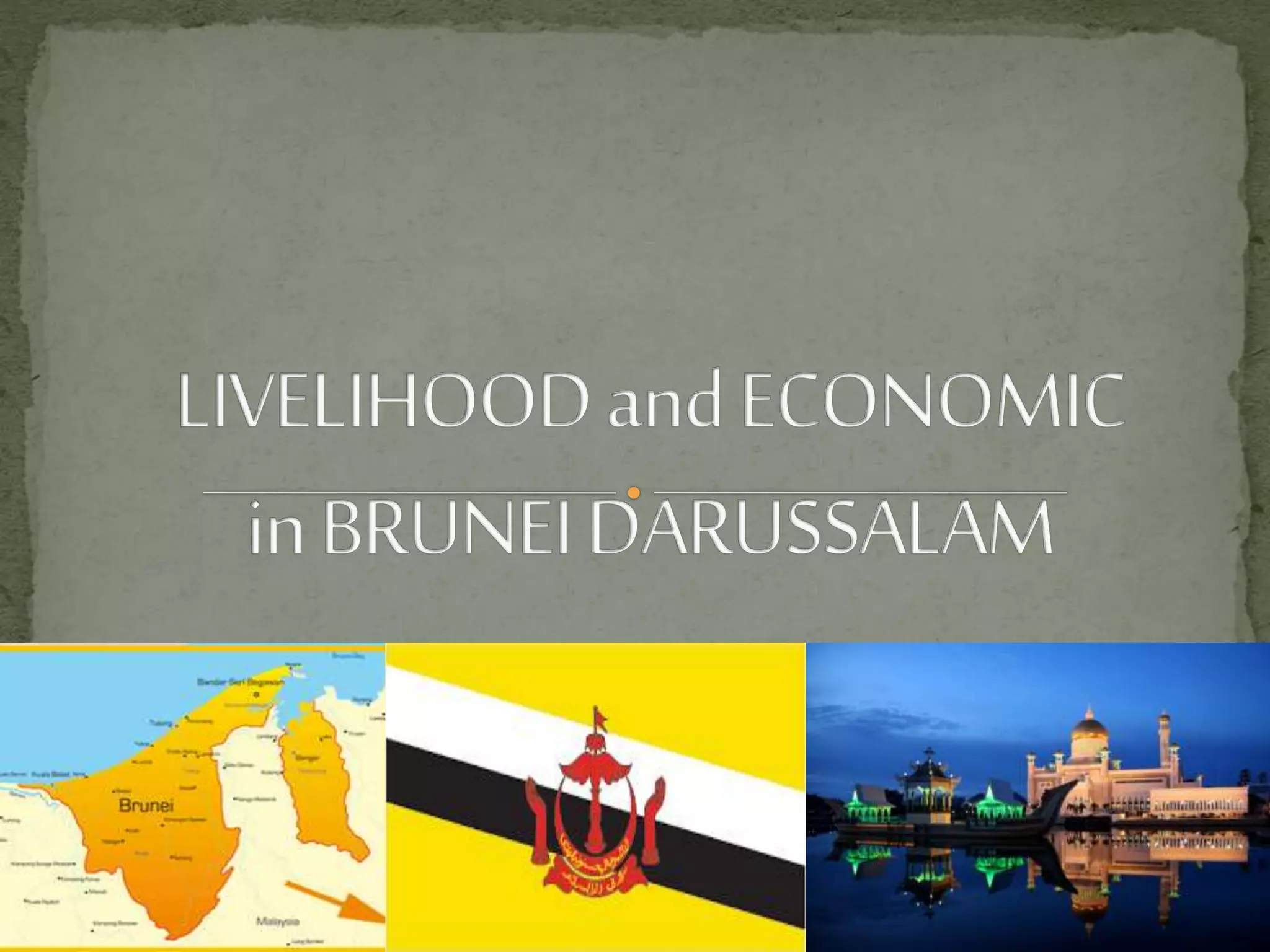 Brunei Darussalam Livelihood & Economics | PPTX