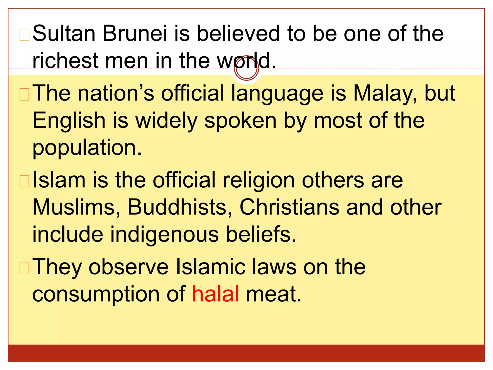 Brunei updated | PPTX