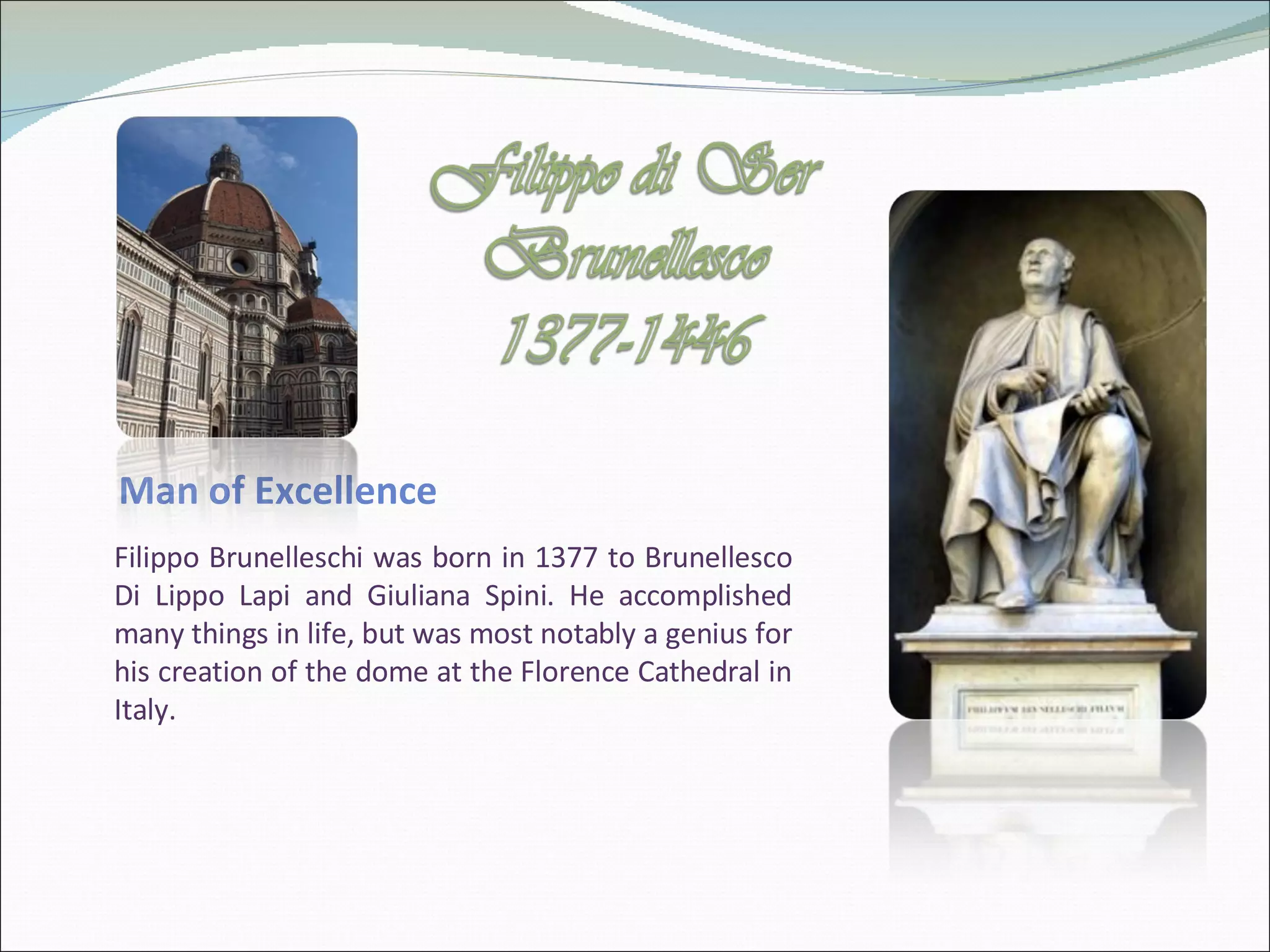 Brunelleschi | PPT