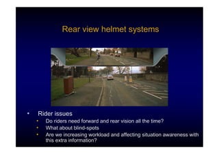 Human-Motorcycle Interaction (HMI): Research issues in motorcycle ...