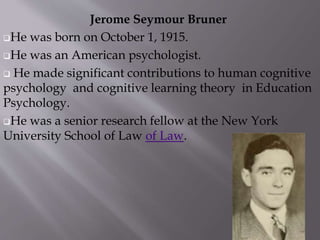 bruner application.pptx | Education