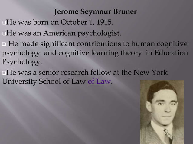 bruner application.pptx | Education