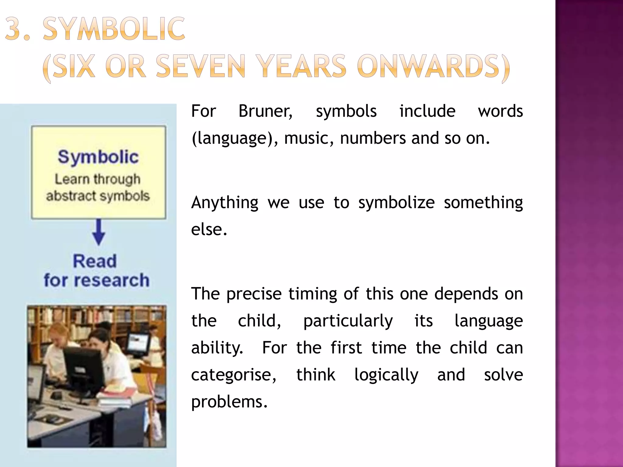Bruner’s and gardner’s theories of childhood | PPTX
