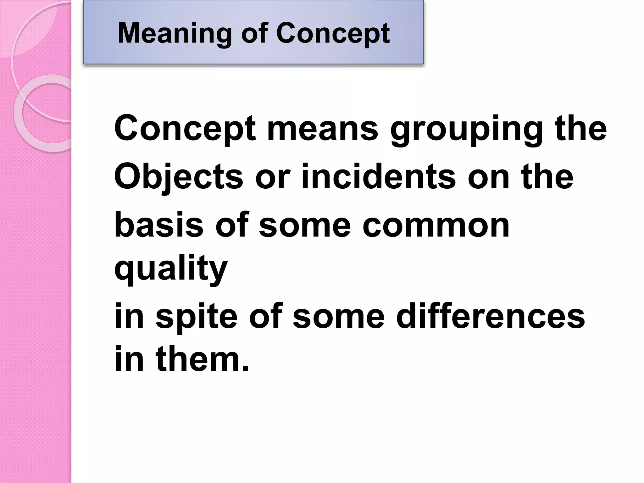 Bruner’s concept attainment model | PPTX