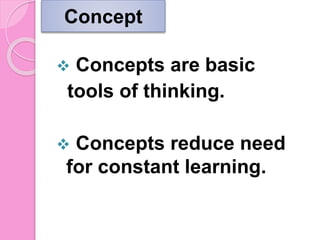 Bruner’s concept attainment model | PPTX